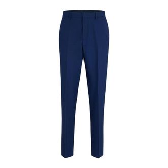 HUGO BOSS Slim-Fit Wollhose - - Trousers - Herren - Blau - M