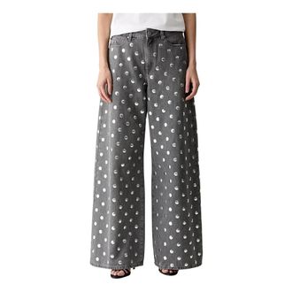 Karl Lagerfeld Wide Jeans - - Jeans - Damen - Grau - W25
