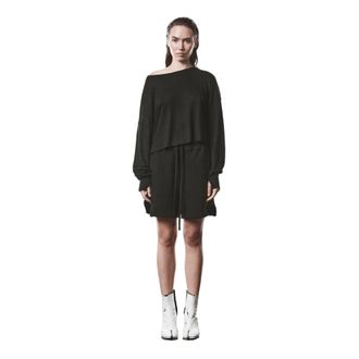 Thom Krom Femme, V&ecirc;tements de nuit et de d&eacute;tente, Noir, Taille: 38 FR T-Shirt