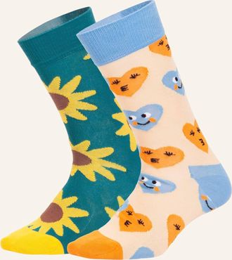 DillySocks Dillysocks Socken Sunflower Smiles braun