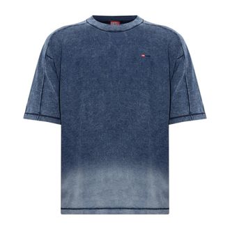 Diesel Herren, Oberteile, Blau, SGr&ouml;&szlig;e