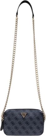 Guess Femme, Sacs, Bleu, Taille: ONE Size Sac à bandoulière imprimé Collection Automne/Hiver