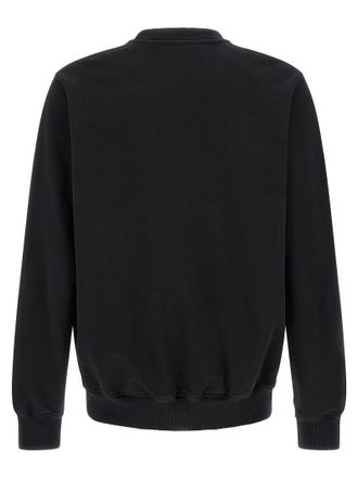 Casablanca Palm Tree Embroidered Organic Cotton Sweatshirt - Black