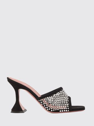 Amina Muaddi Sandalen Mit Absatz Damen Farbe Schwarz
