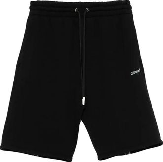 Off-white Homme, Shorts, Noir, Taille: S Shorts de Skate avec Motif Fl&egrave;ches