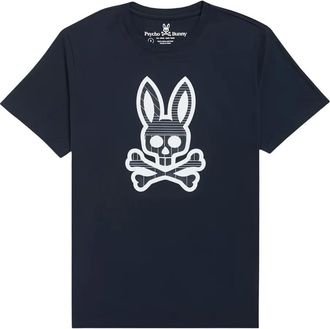 Psycho Bunny t-shirt Liam - Bleu