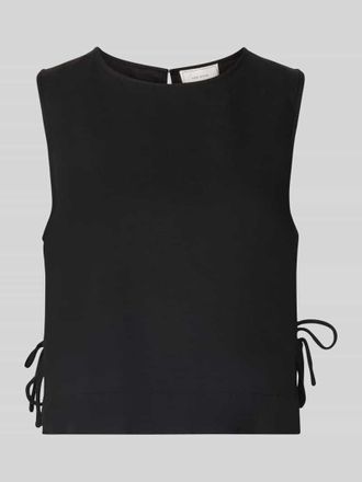 Neo Noir Blusenshirt mit seitlicher Schn&uuml;rung Modell Svetlana