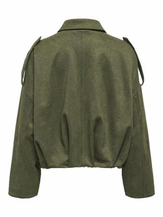 Only Outdoorjacke ONLMOON-STINA FAUX SUEDE BOMBER PNT NOOS