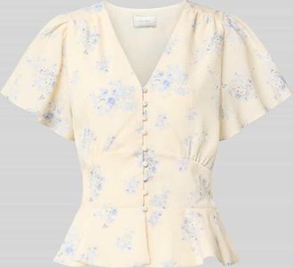 Neo Noir Bluse mit floralem Allover-Print Modell Jasmin
