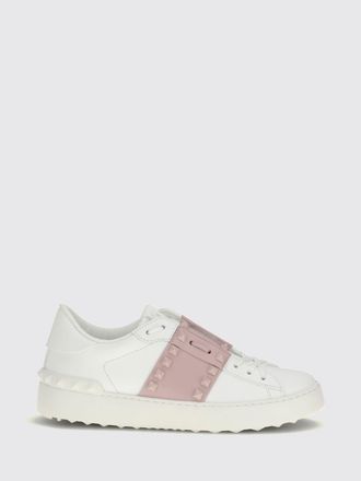 Valentino Garavani Baskets Rockstud Untitled en cuir lisse avec clous