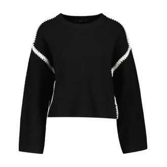 Oui Damen, Strickwaren, Schwarzk, MGr&ouml;&szlig;e