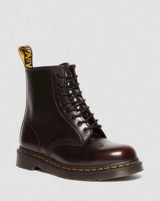 Dr. Martens 1460 Arcadia Leder Stiefel in Rot, Gr&ouml;&szlig;e: 36