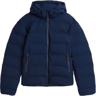 Tommy Hilfiger Doudoune droite col montant &agrave; capuche