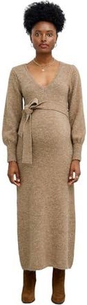 Vertbaudet Robe Longue de Grossesse Tricot chin&eacute; Chocolat 42/44