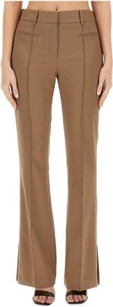 Helmut Lang Femme, Pantalons, Brun, Taille: 36 FR Tailored Pantalons