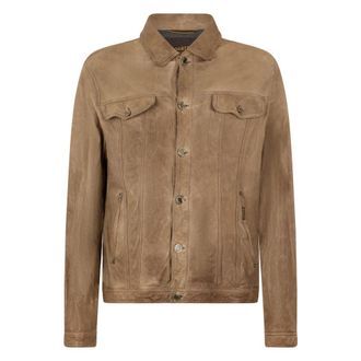 Moorer Homme, Vestes, Beige, Taille: XL Veste D&eacute;contract&eacute;e