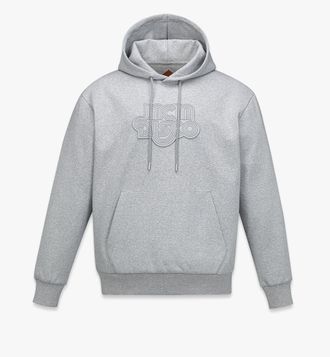 MCM Kapuzenpulli aus Romanitjersey mit Disco-Patch