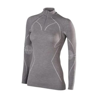 Falke Lang&auml;rmlige Trainingsshirts - - Sport - Damen - Grau - XL