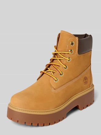 Timberland Schn&uuml;rboots mit abgerundeter Spitze