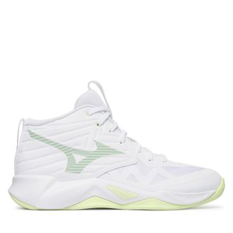 Mizuno Hallenschuhe Mizuno Wave Momentum Pro Mid V1GC2545 Wei&szlig;