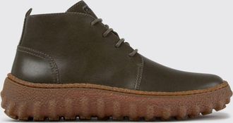 Camper Ground Schn&uuml;rstiefeletten von aus Glattleder mit gekerbter Sohle