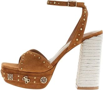 Guess Femme, Chaussures, Brun, Taille: 39 EU Guess Sandales Brown