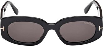 Tom Ford unisex, Accessoires, Noir, Taille: 54 MM Lunettes en polyester