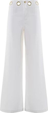 Nenette Femme, Pantalons, Blanc, Taille: W27 Denim Staffa