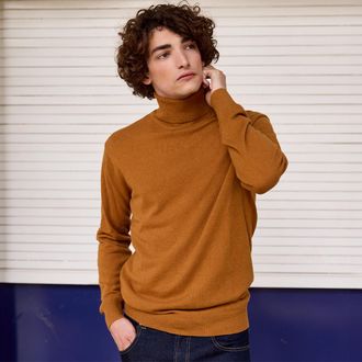 Bexley Emeric - Pull homme moutarde