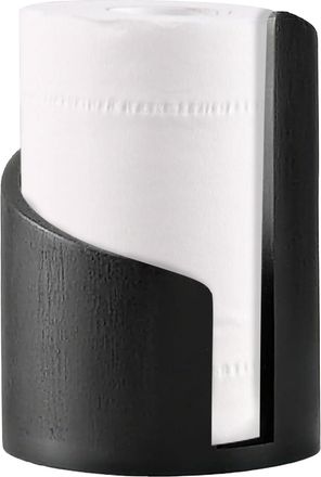 Generico Papierrollenhalter aus Holz f&uuml;r Arbeitsplatte, Serviettenspender, Ablage f&uuml;r Badezimmer, freistehender K&uuml;chenrollenhalter mit Holzbasis, f&uuml;r K&uuml;che, Es