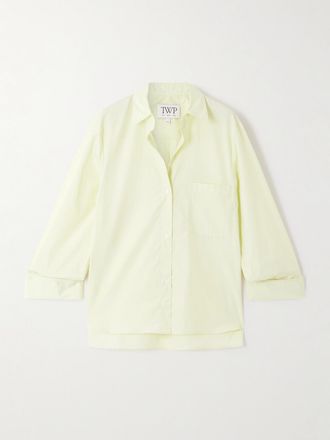 TWP Chemise En Popeline De Coton Next Morning - Jaune