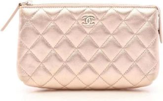 Chanel Pre-owned Vintage Clutch - Femme - Pre-owned - Rose - Taille: ONE Size