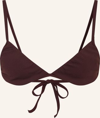 Mymarini Mymarini Triangel-Bikini-Top Triangle Top Apparel braun
