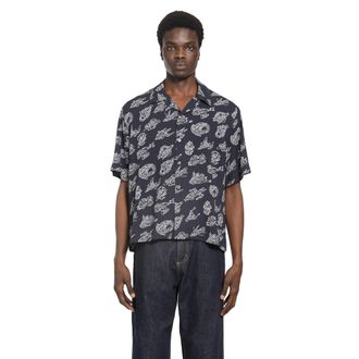 Moncler Printed Short Sleeve Shirt