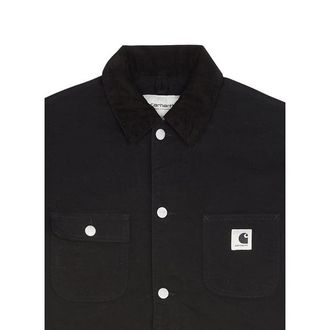 Carhartt Work in Progress Veste droite &agrave; logo en coton