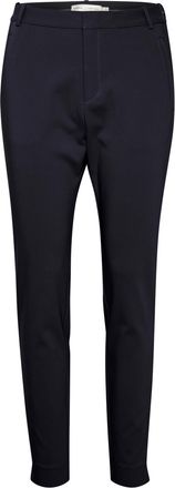 Inwear Damen VanessaIW Pant Slim fit Regular Waist Ankle Length Hose, Marine Blue