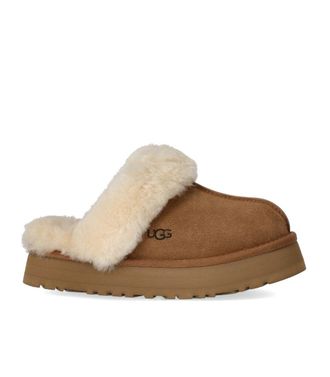 UGG PANTOUFLE DISQUETTE CHESTNUT UGG