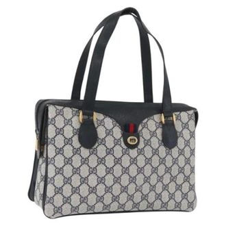 Gucci Sac &agrave; main vintage doccasion - Femme - Pre-owned - Bleu - Taille: ONE Size