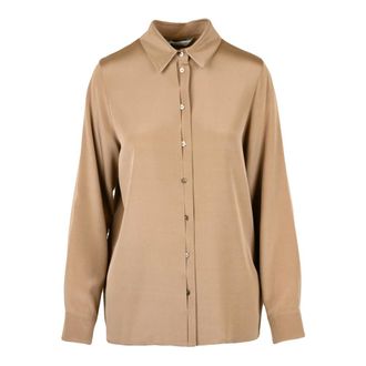 Max Mara Femme, Blouses et Chemises, Brun, Taille: 40 FR Chemise Avion