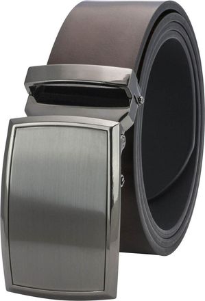 Lindenmann Leder-G&uuml;rtel Herren Automatik 40 mm Rindleder braun, Farbe/Color:braun, Size US/EU:Bundweite 120 cm Gesamtl&auml;nge 135 cm W 47.2 XXL