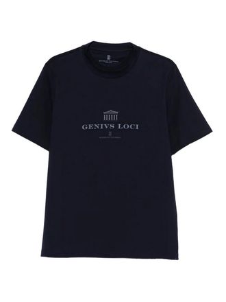 Brunello Cucinelli T-Shirt - Bleu