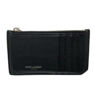 Saint Laurent Pre-owned M&uuml;nztasche/M&uuml;nzetui 458583 - - Pre-owned - Herren - Schwarzk - ONE SIZE