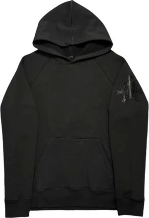 Chrome Hearts Hoodie mit Triple Cross-Patch - Schwarz