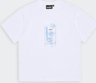 Rains T-shirt en coton bio - Taille XS