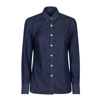 Finamore Napoli Shirt - - Blouses & Shirts - Damen - Blau - 3XL