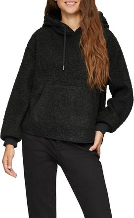 QS by s.Oliver Damen 2149182 Sweatshirt mit Kapuze, Grau/Schwarz 9999, XXL