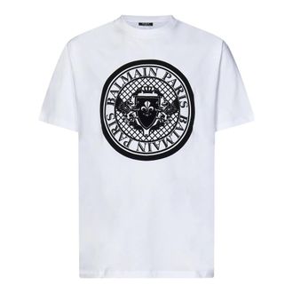 Balmain Coin T-shirt - - Tops - Herren - Wei&szlig; - L