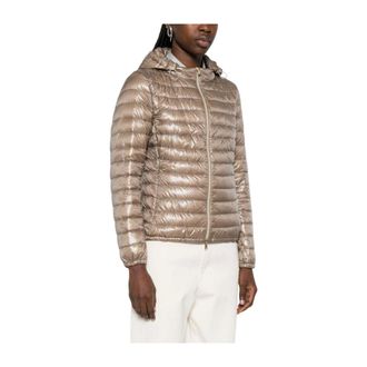 Herno Femme, Vestes, Gris, Taille: 40 FR Nylon Short Down Jacket