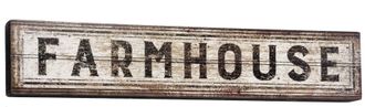 Primitives By Kathy 30365 Inspired Box Sign Rustic Farmhouse