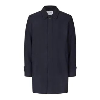 Sams&oslash;e & Sams&oslash;e Herren, M&auml;ntel, Blau, XLGr&ouml;&szlig;e